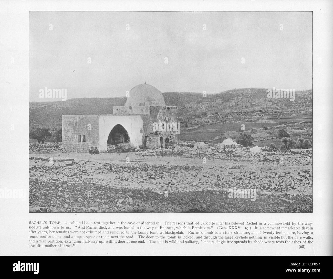 Bethlehem rachel's tomb Black and White Stock Photos & Images - Alamy