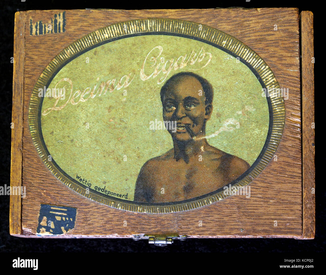 Decima Cigars cigar box Stock Photo - Alamy