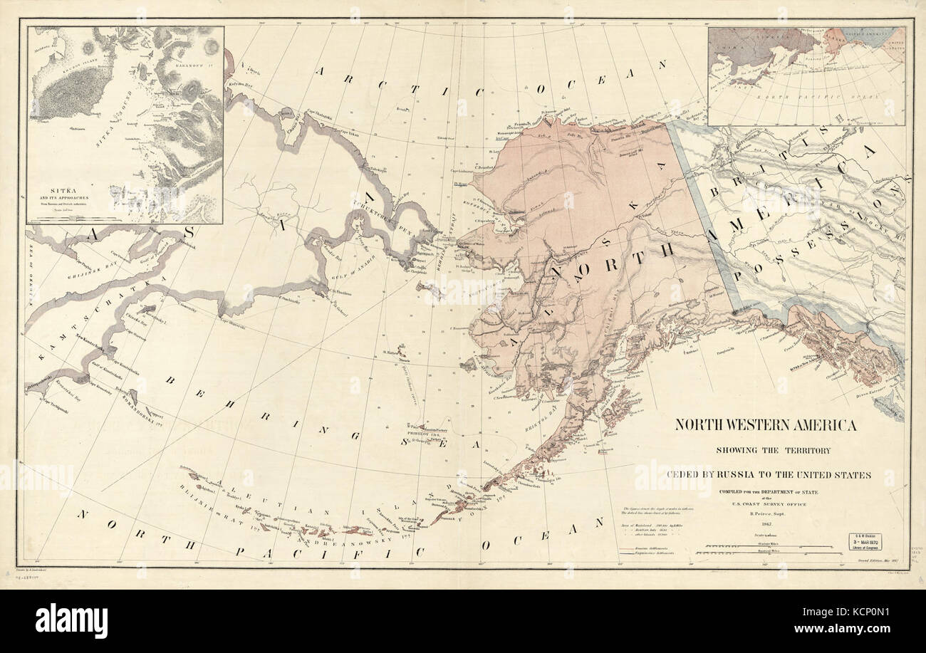 1867 alaska hi-res stock photography and images - Alamy