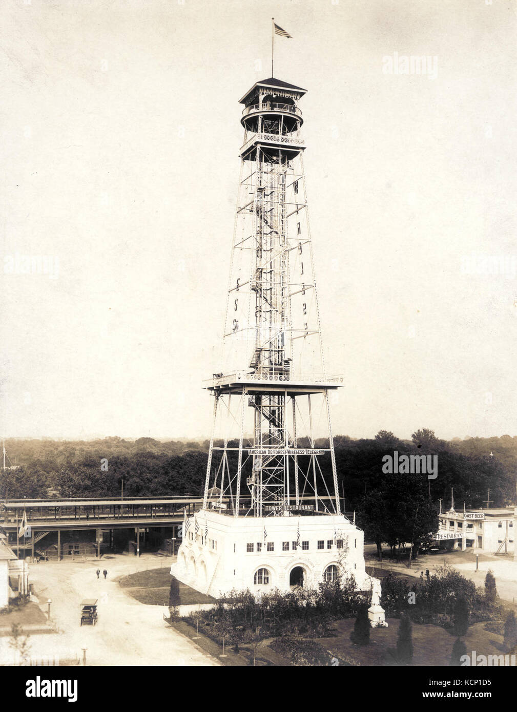 DeForest Wireless Radio Tower from the Department of Electricity at the ...