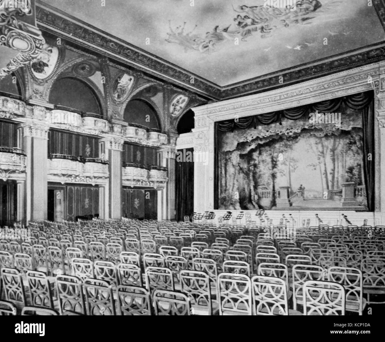 Painting the main ballroom hi-res stock photography and images - Alamy