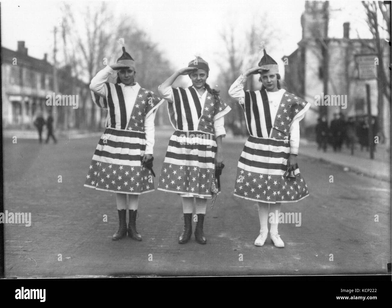 Costumed children Black and White Stock Photos & Images - Alamy