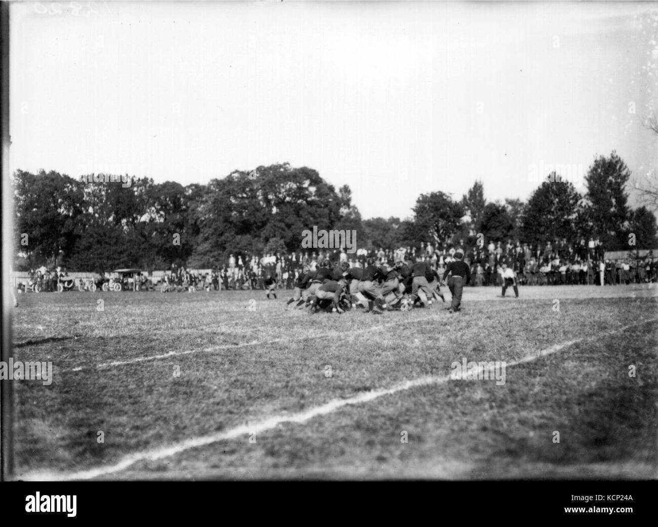 Action at Miami Wilmington football game 1913 (3192185386 Stock Photo ...