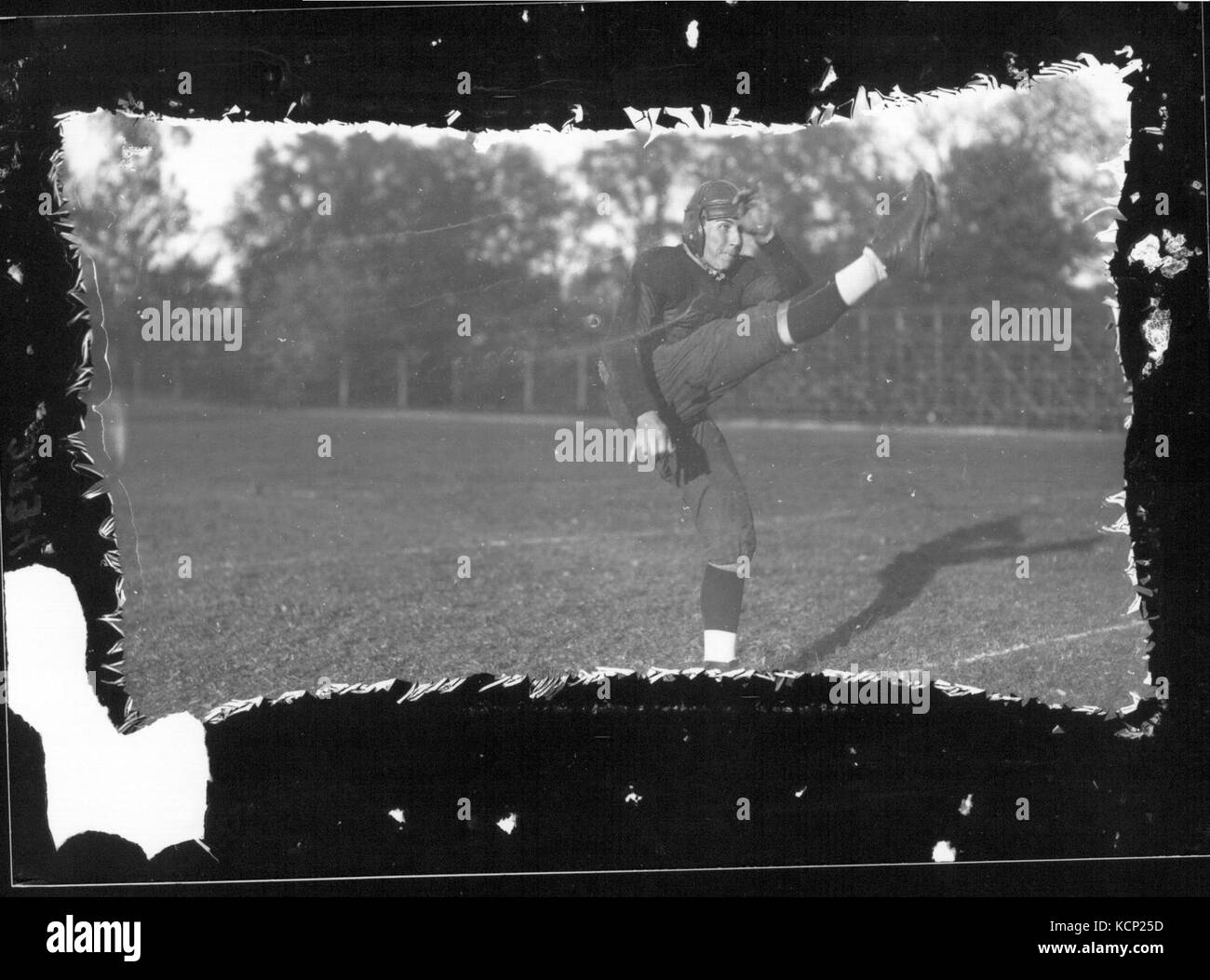 Anthony Fox in football uniform 1922 (3191306257 Stock Photo - Alamy