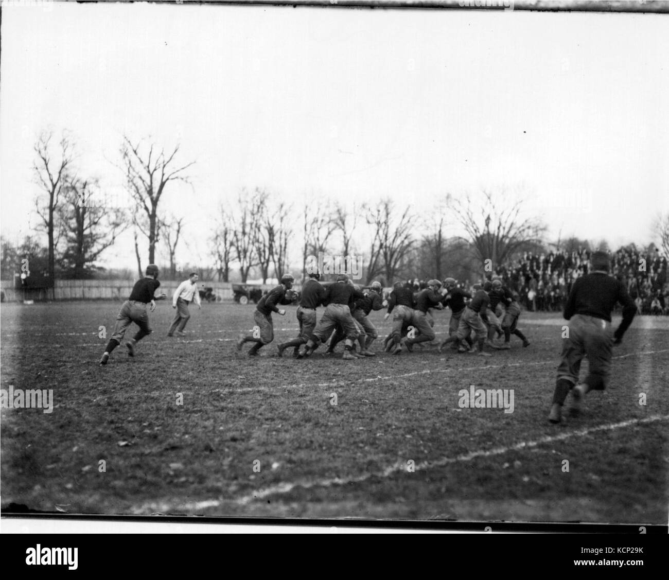 Action at Miami University football game 1912 (3191645488 Stock Photo ...
