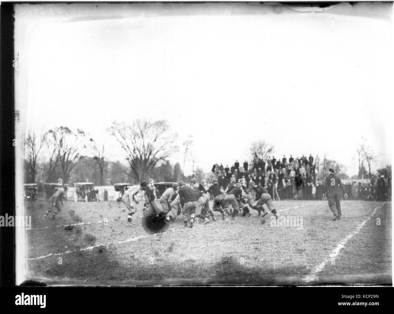 Action at Miami Wittenberg football game 1910 (3190797307 Stock Photo ...