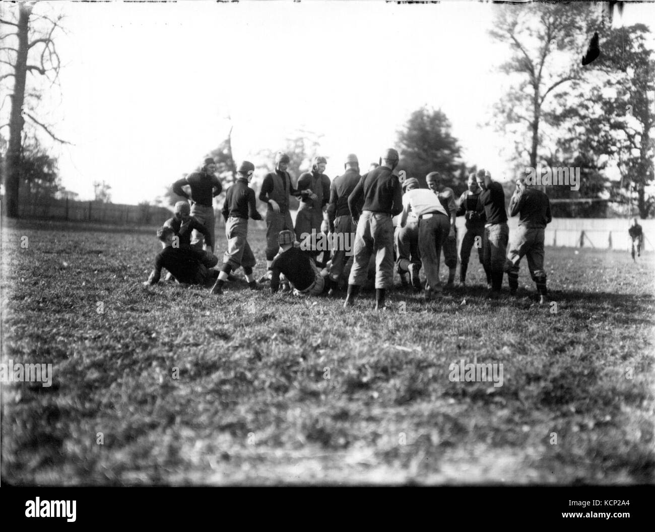 Action at Miami University football game 1911 (3190786005 Stock Photo ...