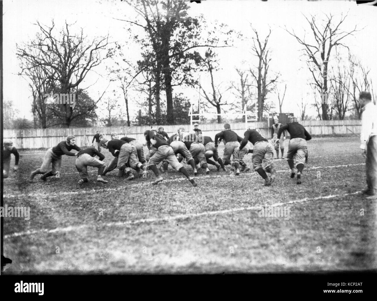 Action at Miami University football game 1912 (3191607728 Stock Photo ...