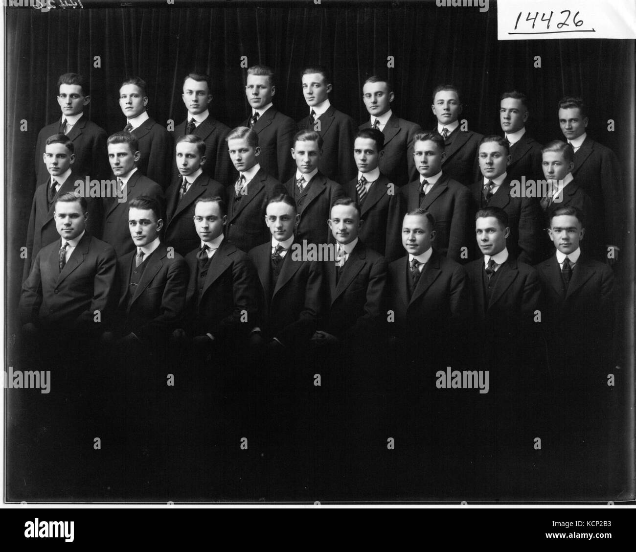 Delta Kappa Epsilon group portrait 1915 (3190756921 Stock Photo - Alamy