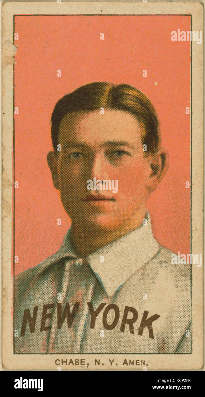 Hal Chase, first baseman, New York Highlanders, ca. 1910 Stock Photo ...