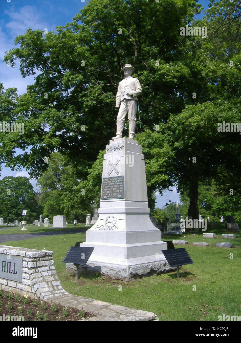Confederate Monument in Harrodsburg 1 Stock Photo - Alamy