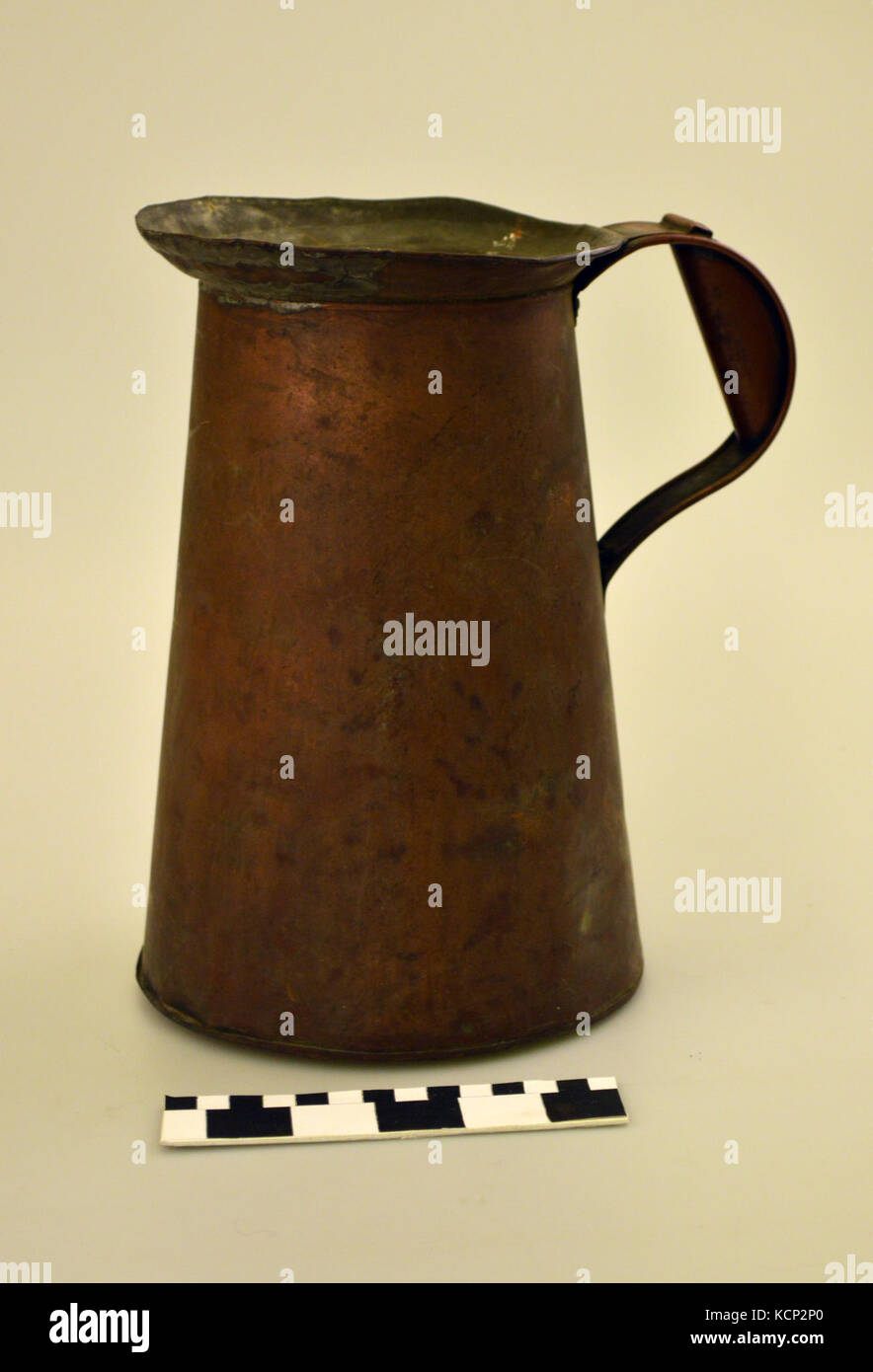 Copper Pitcher Used by the Jesuits at Saint Stanislaus Seminary Stock ...