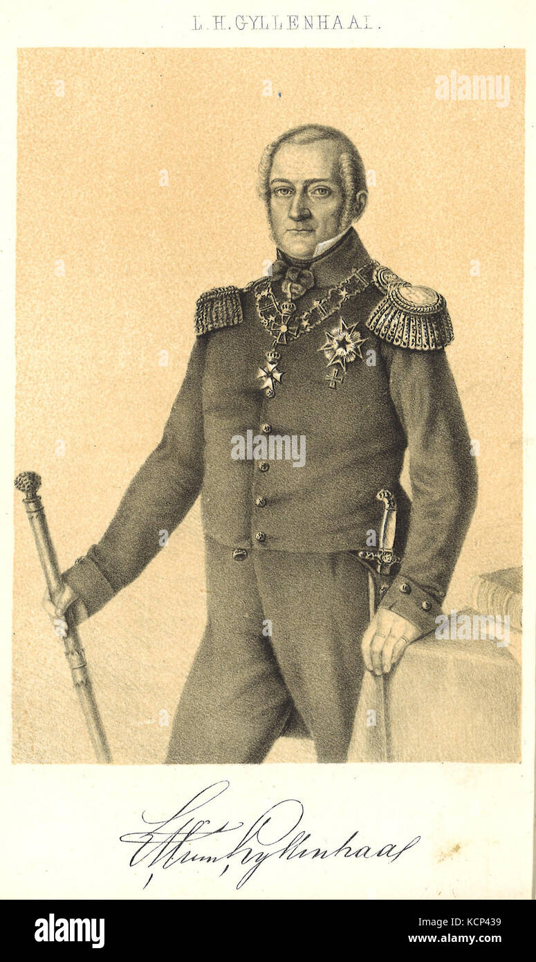 Gyllenhaal, Lars Herman (ur Svenska landtmarskalkar Stock Photo - Alamy