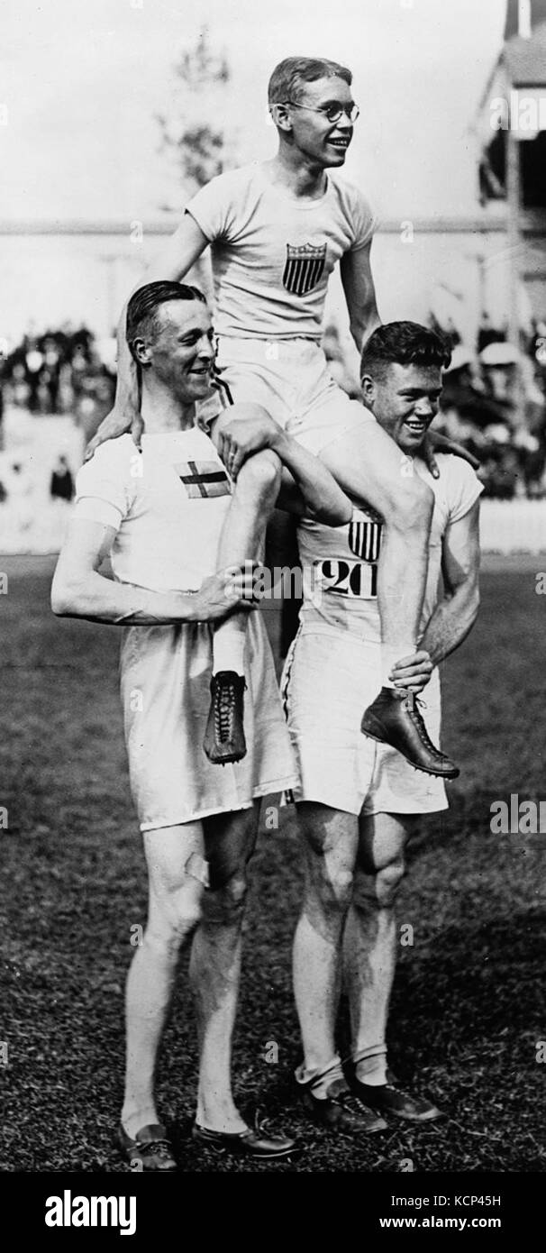 Bo Ekelund, Richmond Landon, Harold Muller 1920 Stock Photo - Alamy