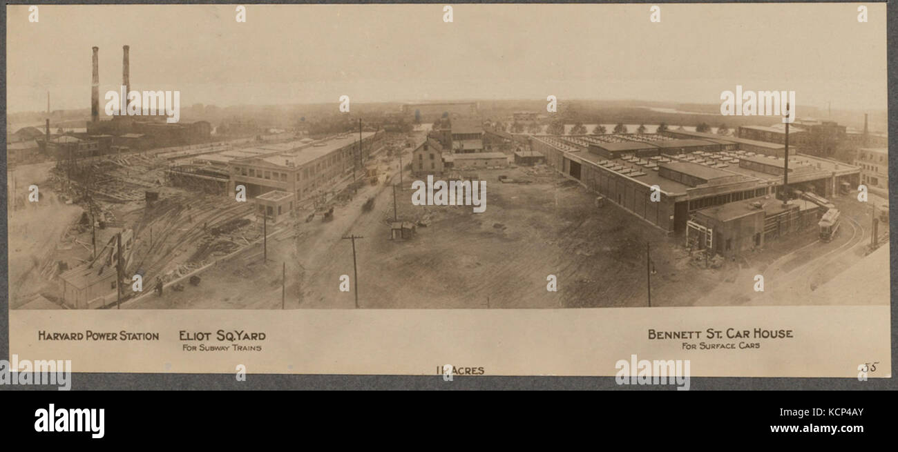 Harvard Power Station, Eliot Square Yard, and Bennett Street Car House ...