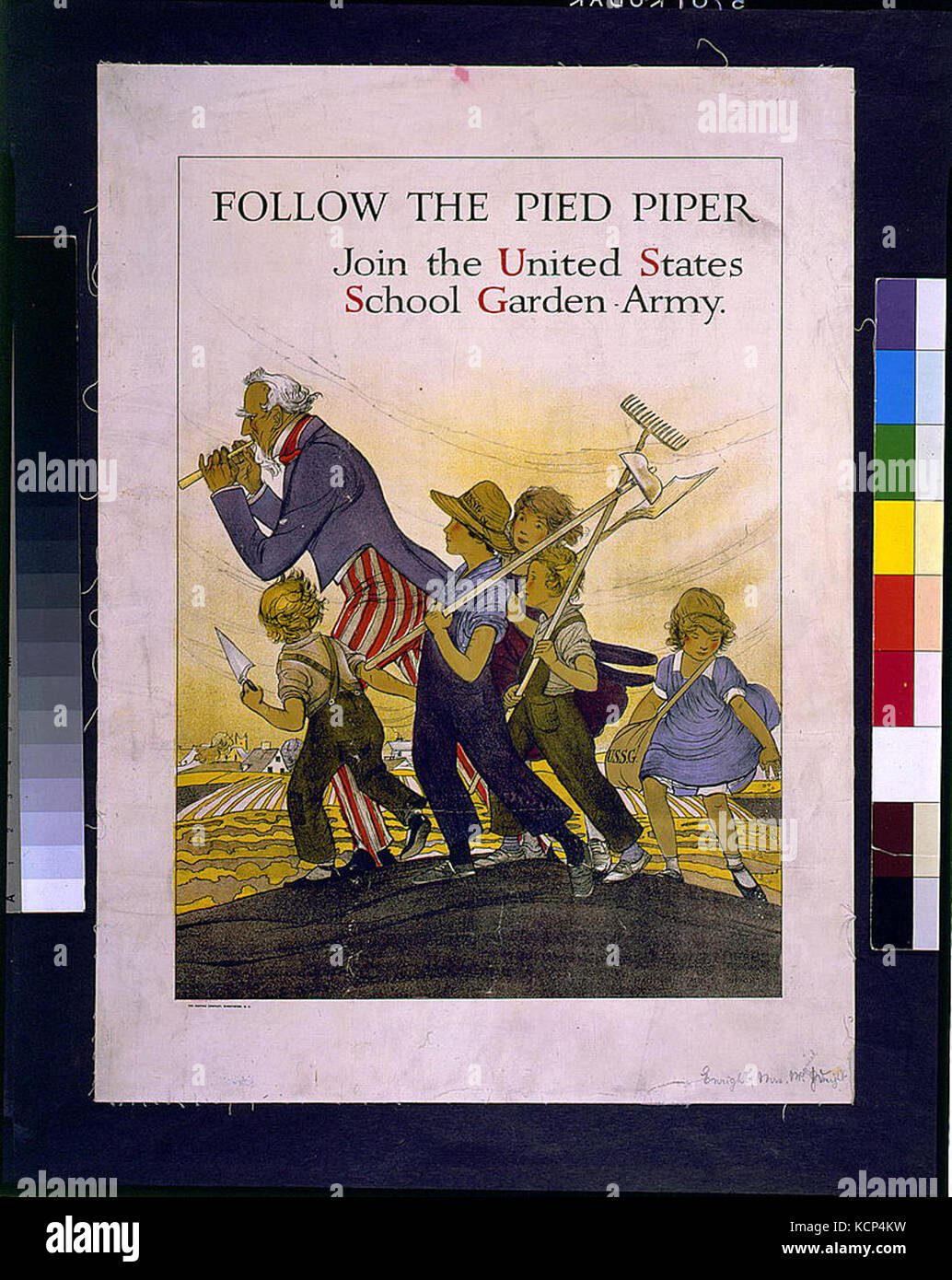 Follow the Pied Piper Join the United States School Garden Army LCCN ...