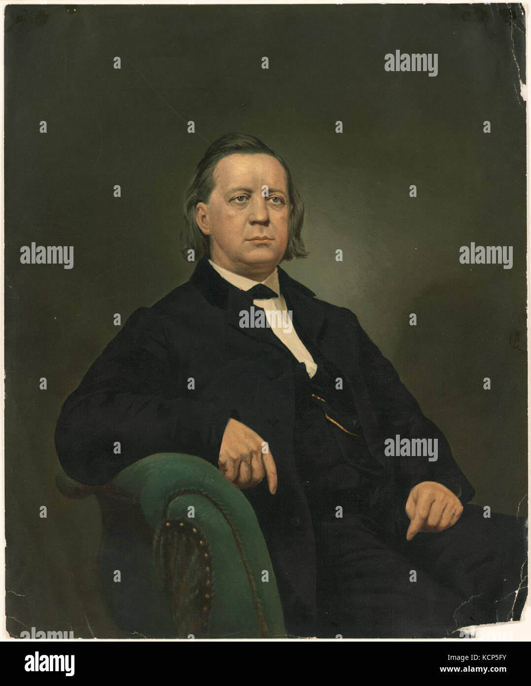 Henry Ward Beecher (Boston Public Library Stock Photo - Alamy