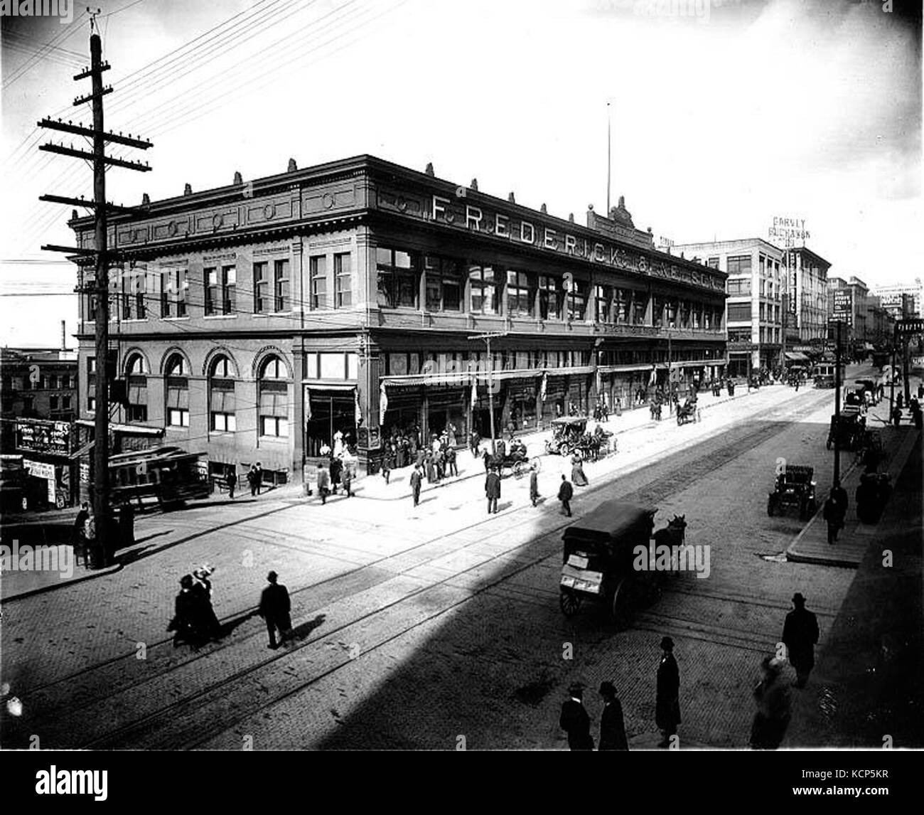 Frederick and Nelson, Rialto Building, ca. 1910 Stock Photo - Alamy