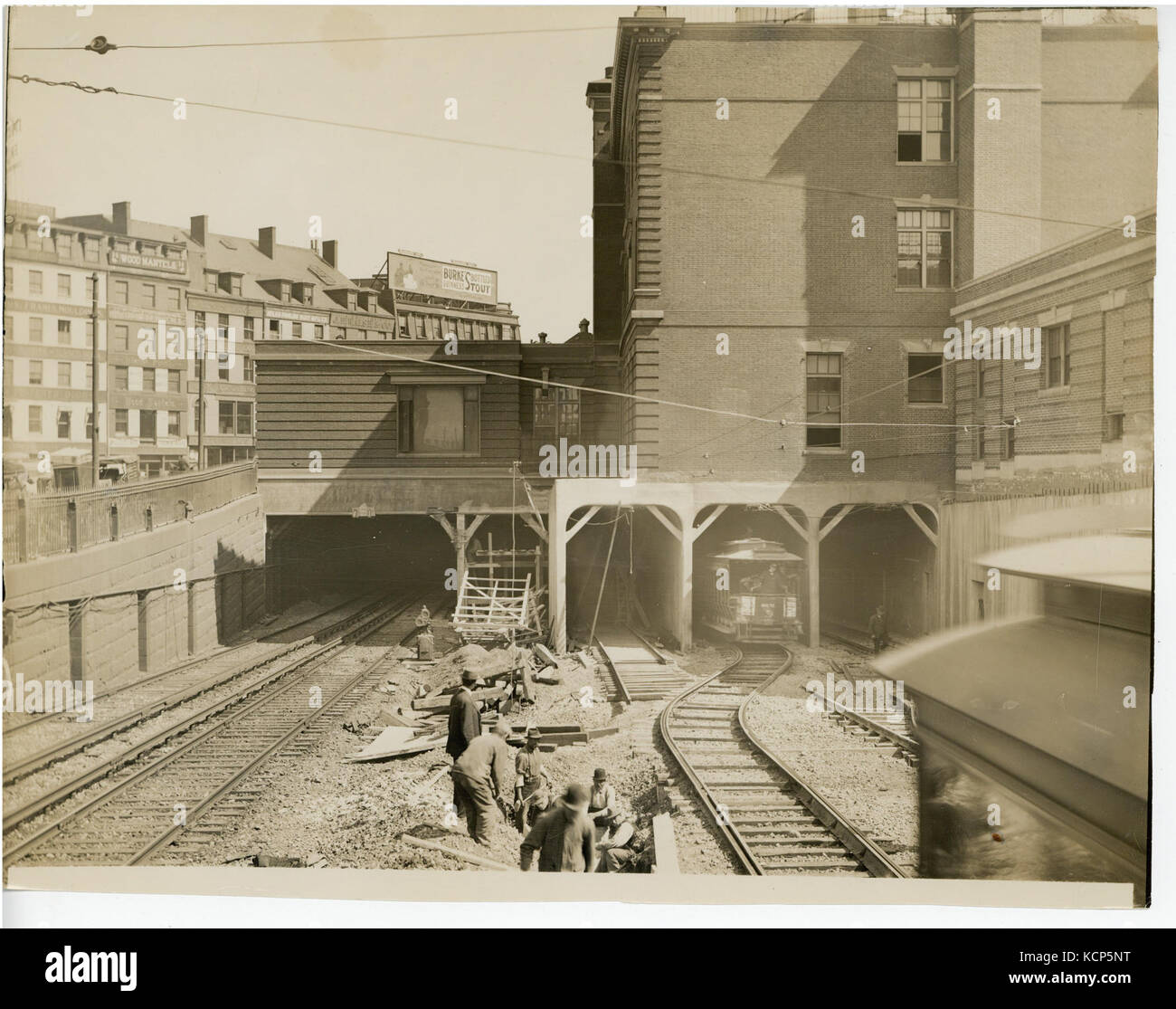 The Haymarket Relief Station and Canal Street Incline in Boston ...