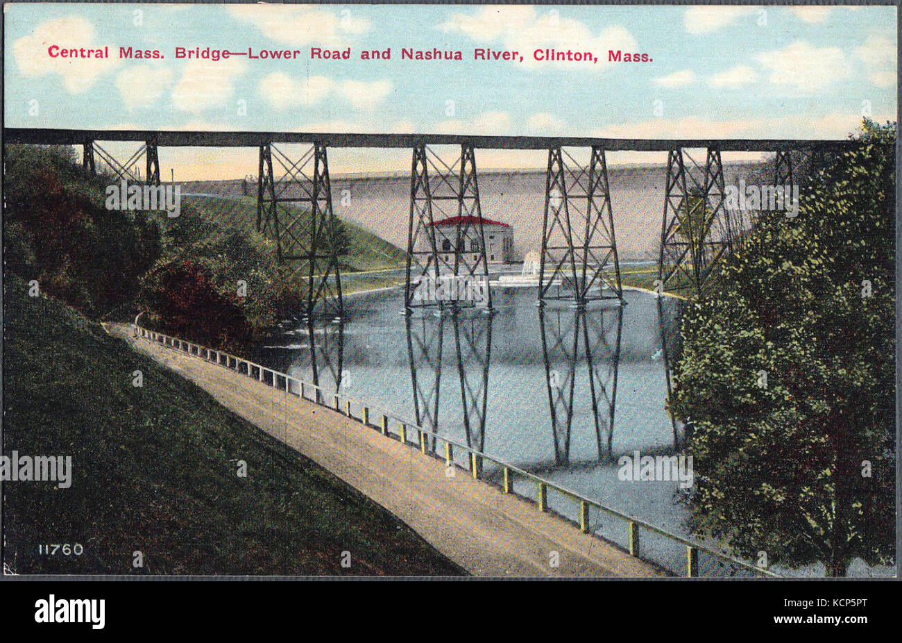 Clinton Viaduct postcard Stock Photo - Alamy