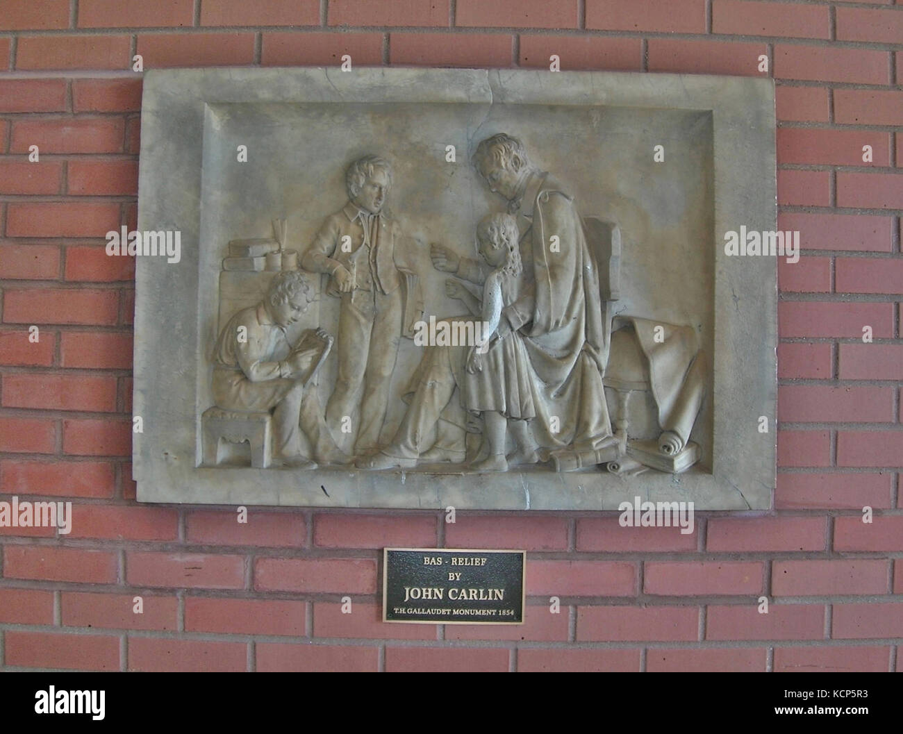 American School for the Deaf Sculptured Panel from Original Gallaudet ...