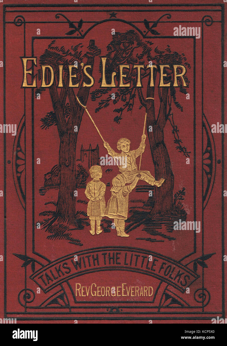 Cover of Edie's Letter; or, Talks with the little folks, by the Rev ...