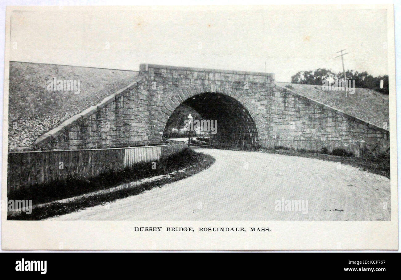 Bussey Bridge postcard Stock Photo - Alamy