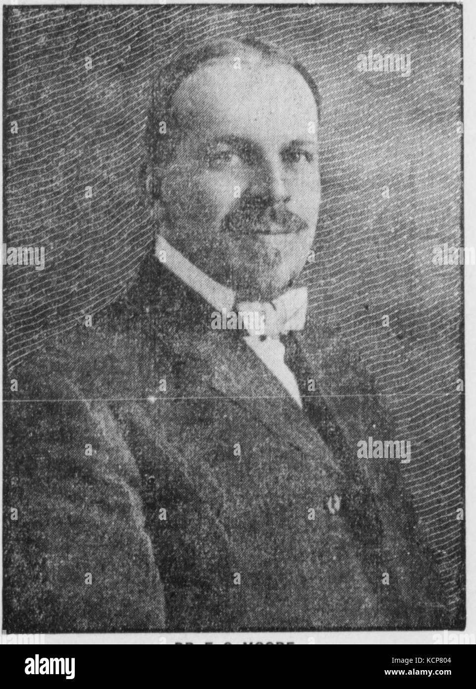 Ernest Carroll Moore, educator, in 1909 Stock Photo - Alamy