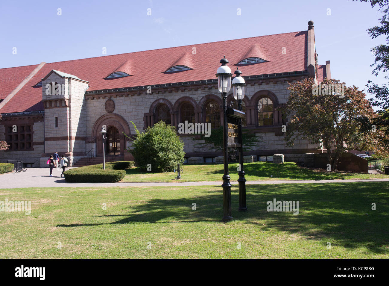 Thomas Crane Public Library, Quincy MA October 3, 2017 Stock Photo - Alamy