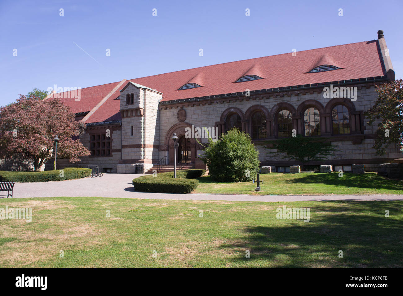 Thomas Crane Public Library, Quincy MA October 3, 2017 Stock Photo - Alamy