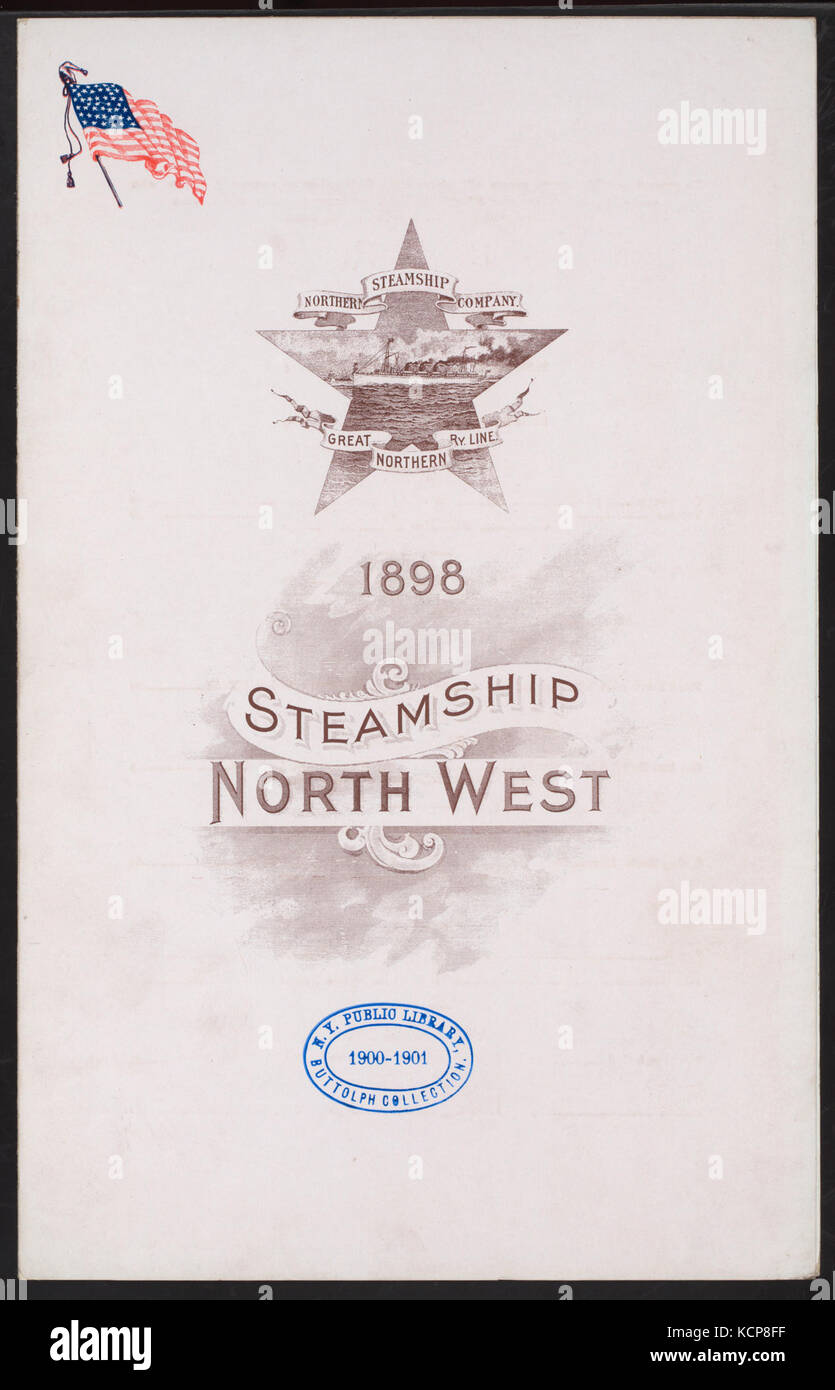 Steamship line menu hi-res stock photography and images - Alamy