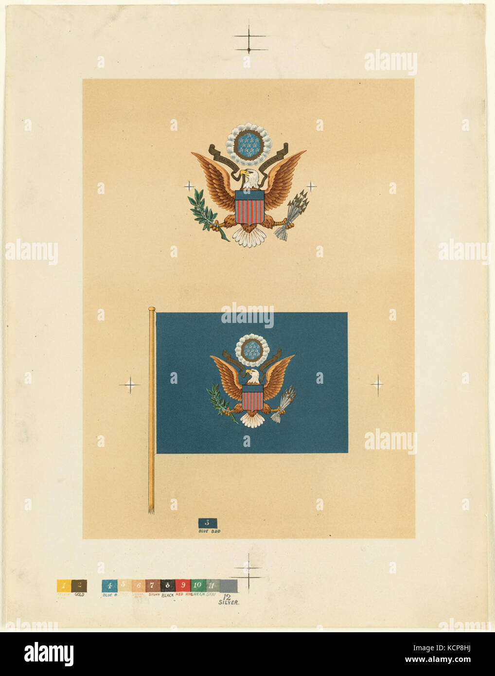 Great Seal of the United States by Boston Public Library Stock Photo ...