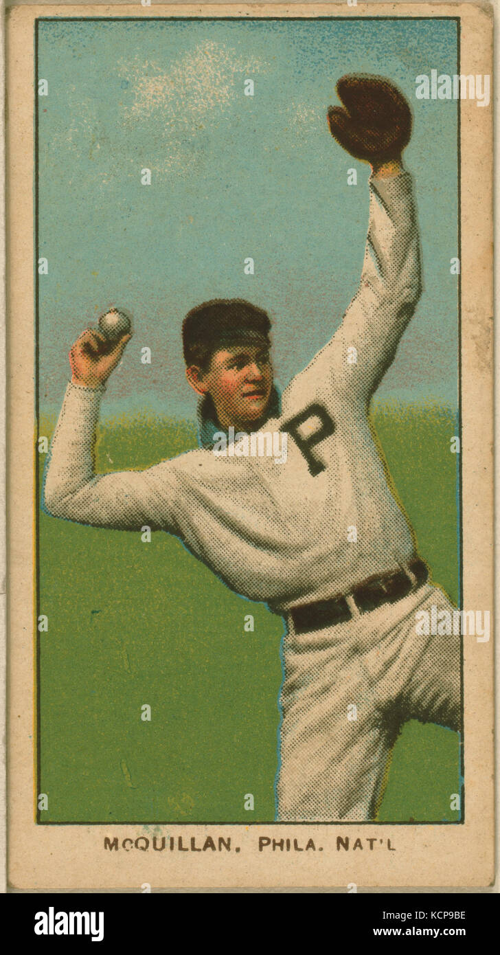 George McQuillan, Philadelphia Phillies, ca. 1910 Stock Photo - Alamy