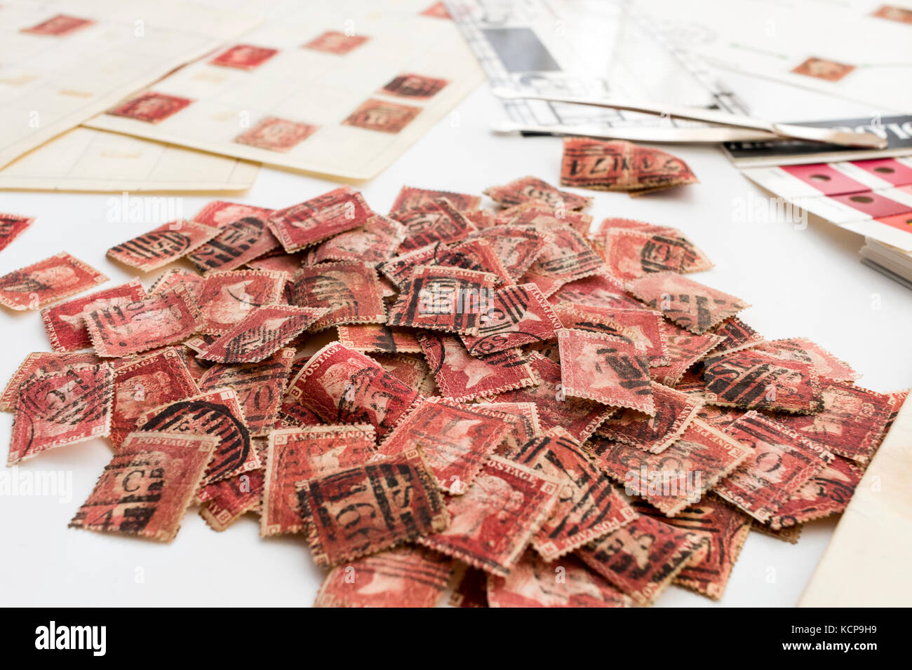 Stamps album collection hi-res stock photography and images - Alamy