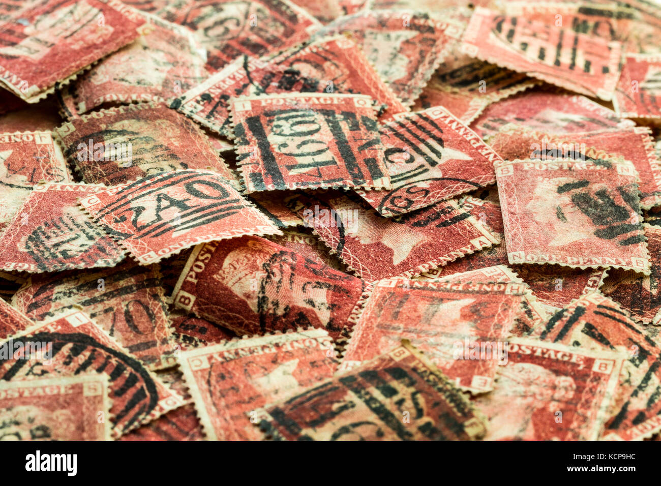 1p stamp hi-res stock photography and images - Alamy