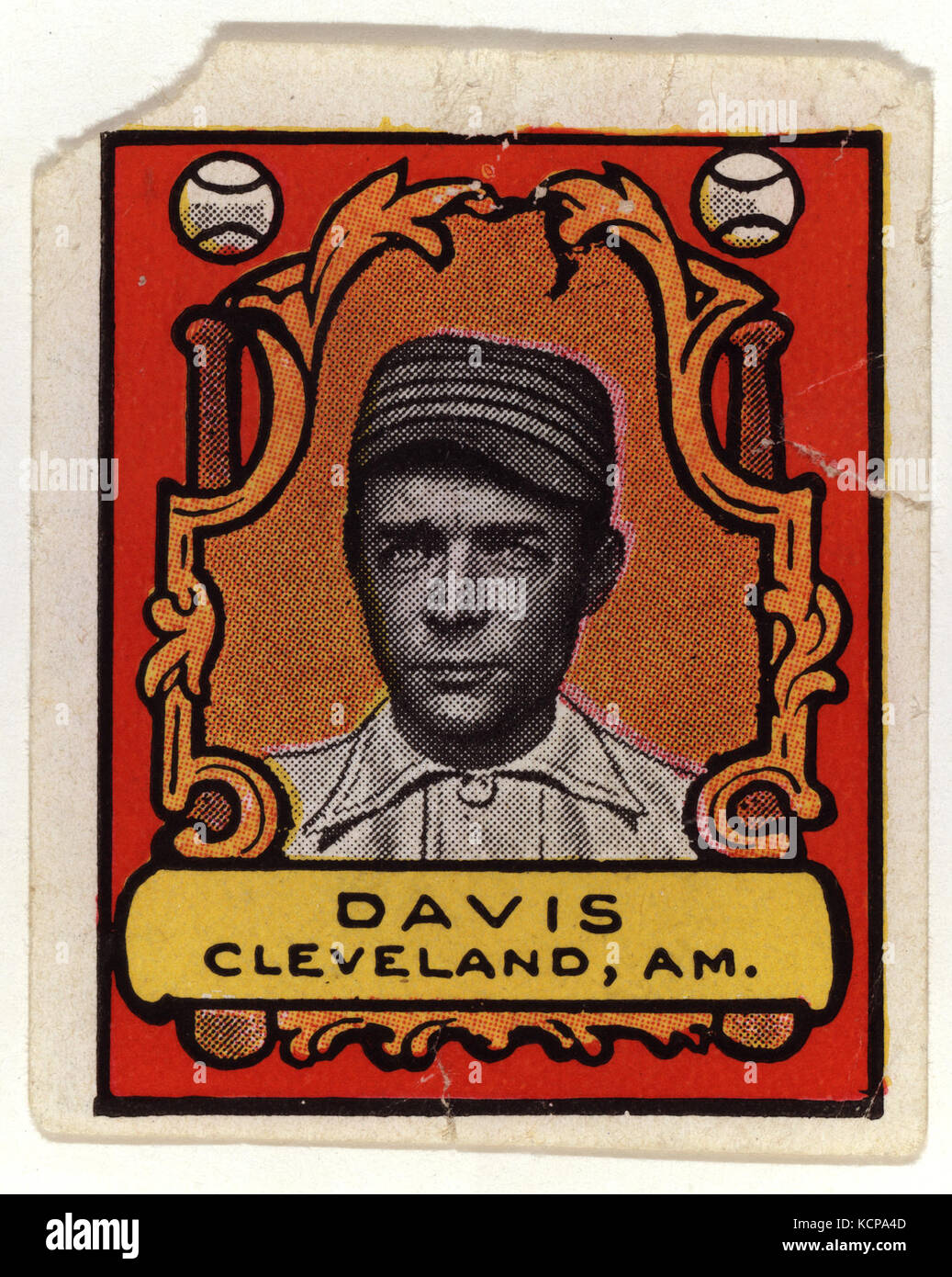 Harry Davis, first baseman, Cleveland Naps, 1911 Stock Photo - Alamy