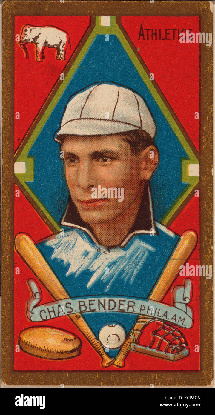 Chief Bender, Philadelphia Athletics, 1911 Stock Photo - Alamy