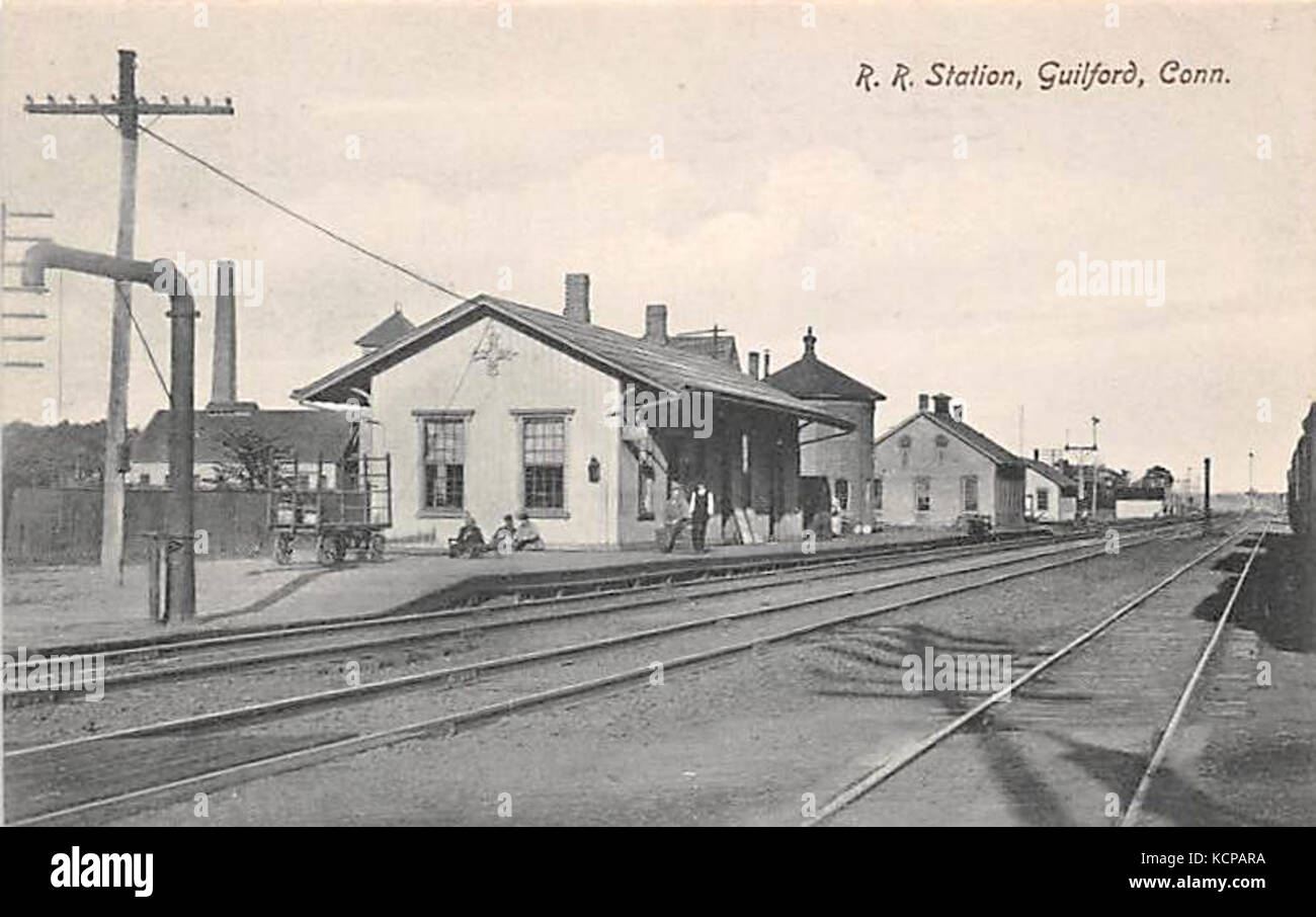 Map of guilford hi-res stock photography and images - Alamy