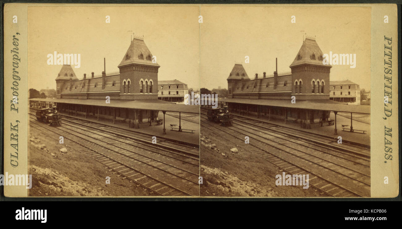 Depot, by F. Clark Stock Photo - Alamy