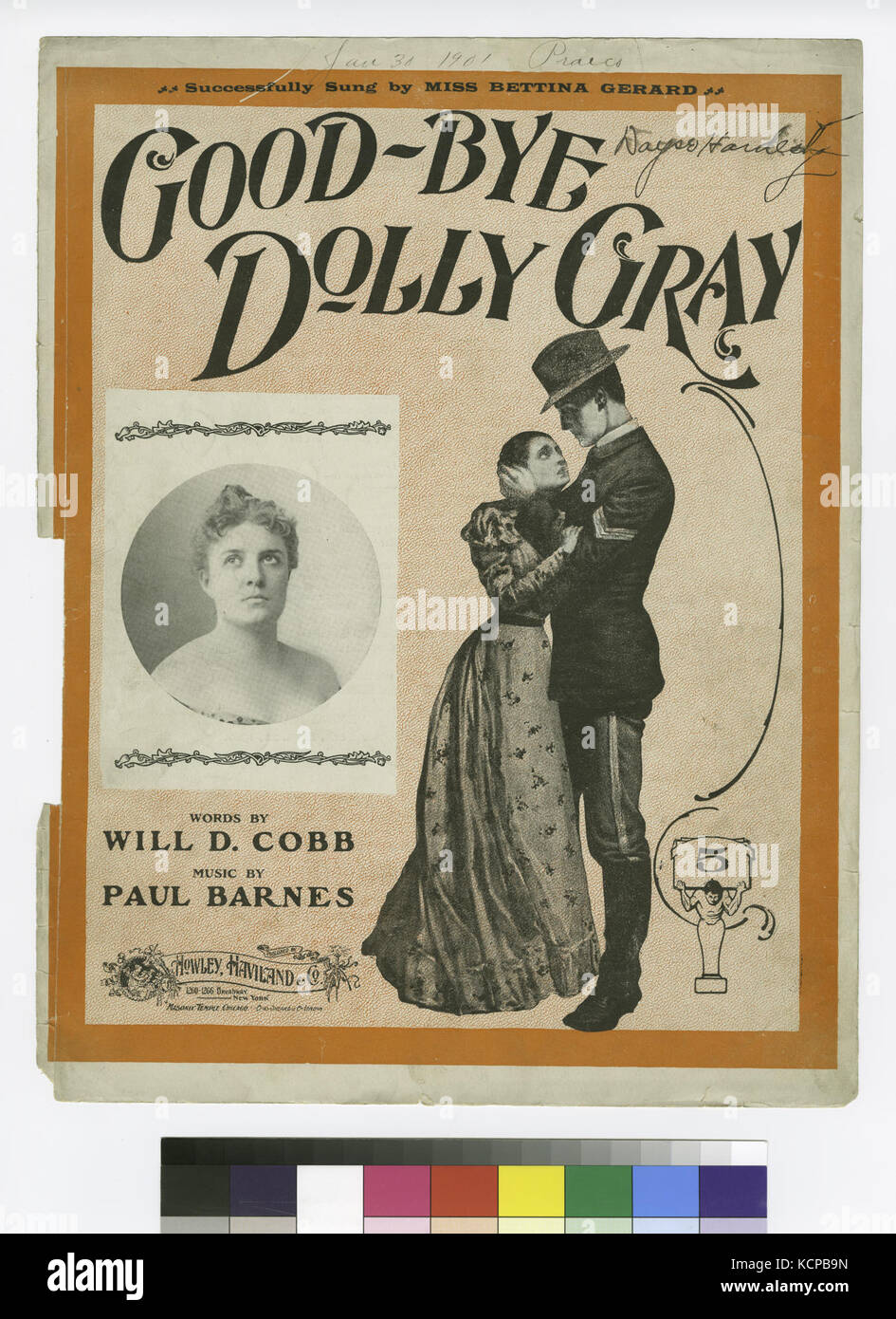 Good bye Dolly Gray (NYPL Hades 609325 1256875 Stock Photo - Alamy