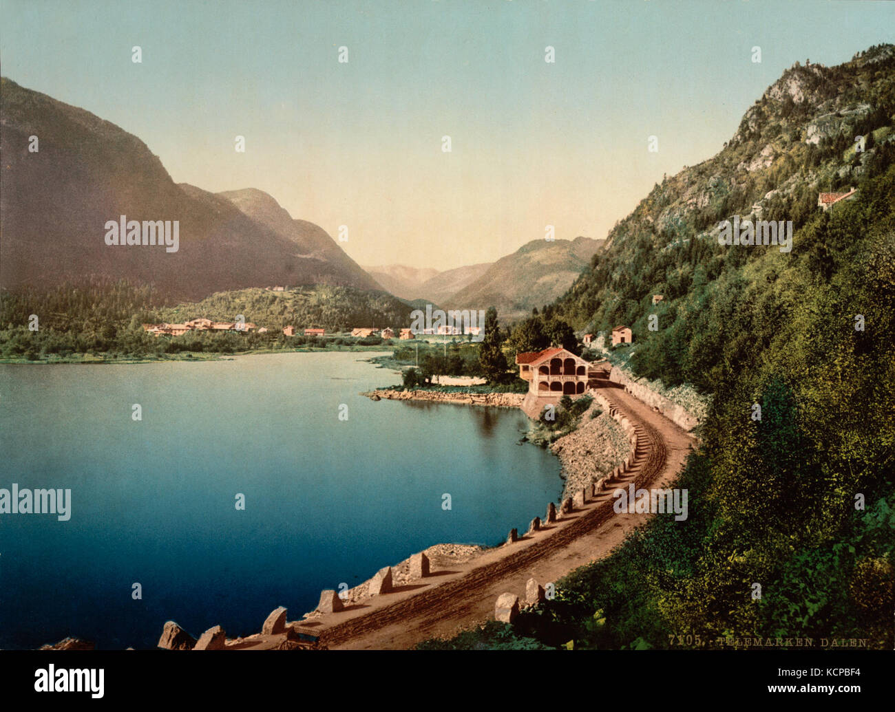 Dalen, Telemark, Norway, 1890s Stock Photo - Alamy