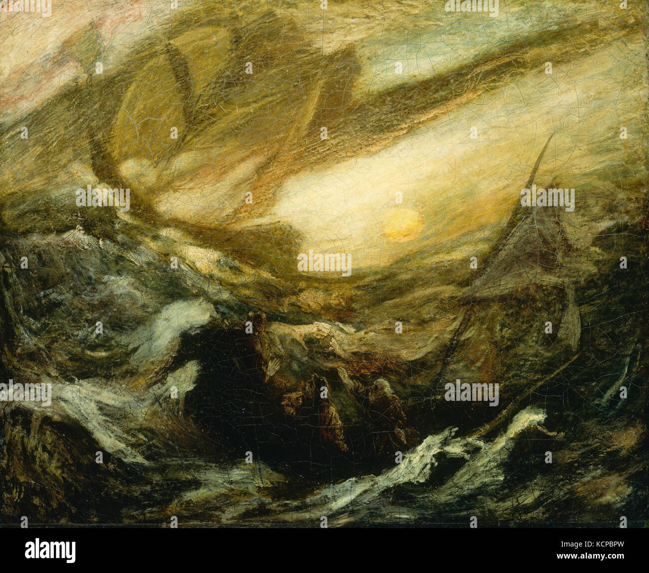Albert Pinkham Ryder Flying Dutchman Smithsonian Stock Photo - Alamy