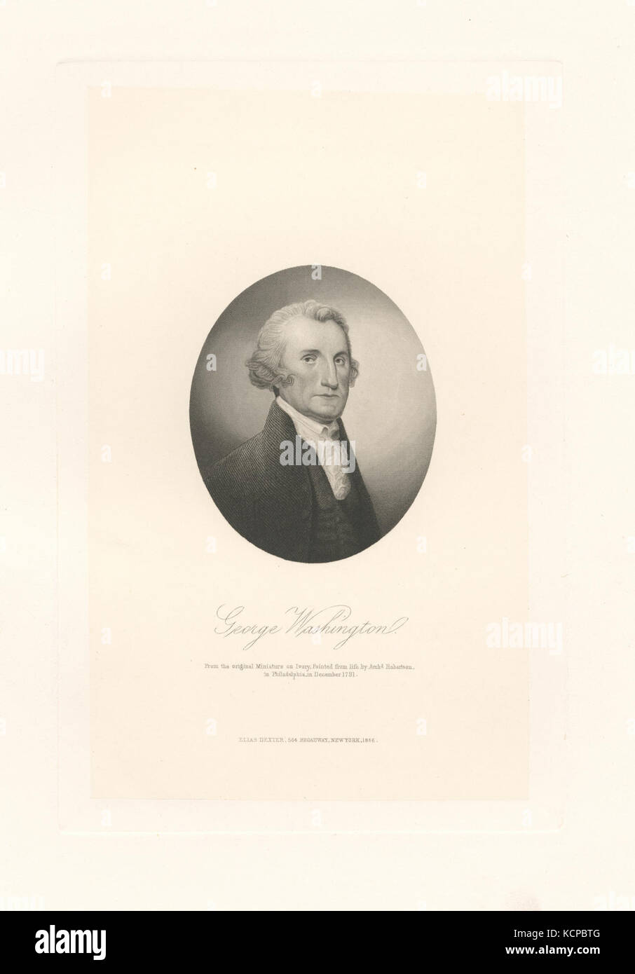 A historical portrait of George Washington, reflecting the key role he ...