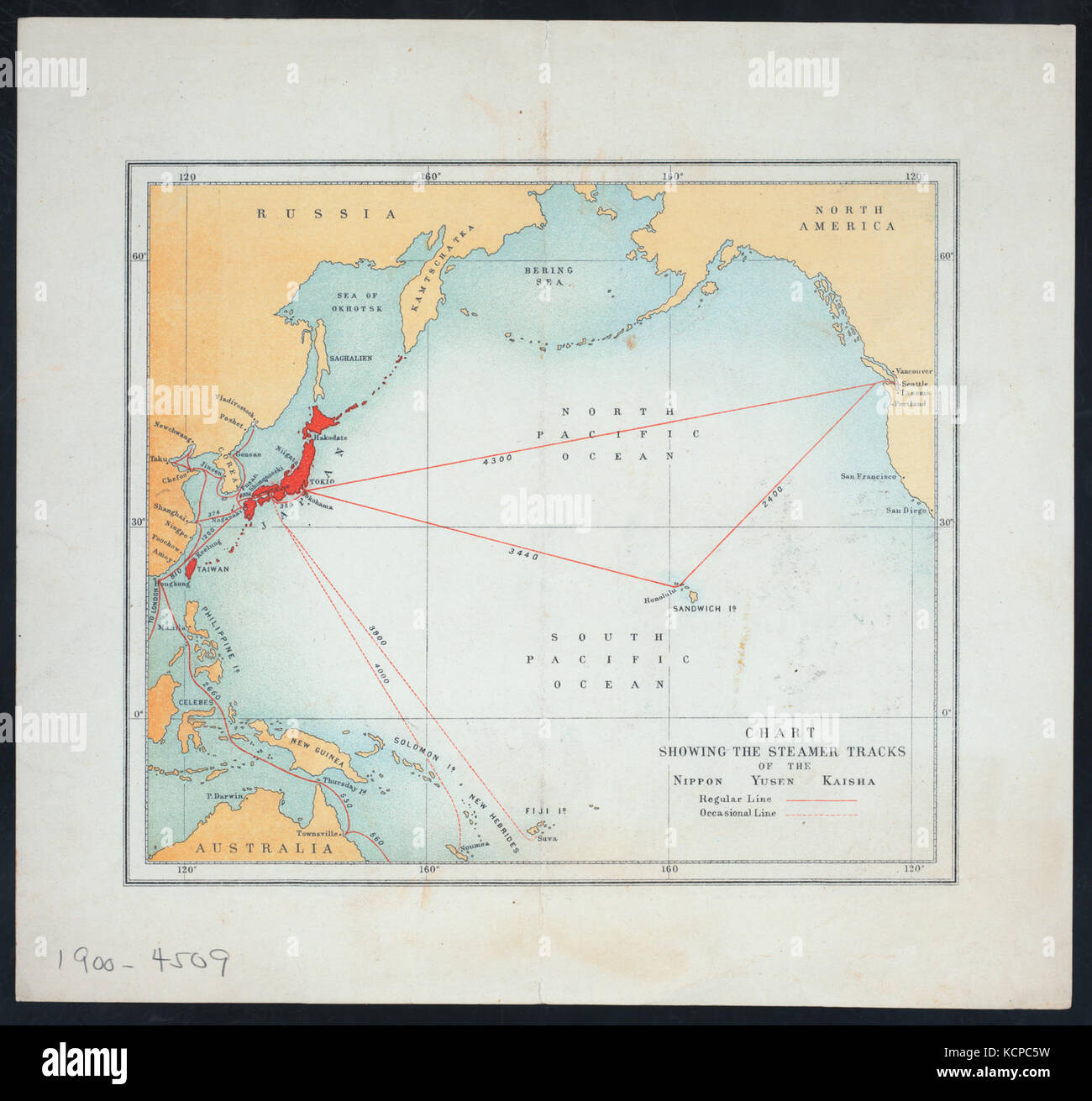 DINNER (held by) NIPPON YUSEN KAISHA S.S.KOBI MARU (at) EN ROUTE (SS ...