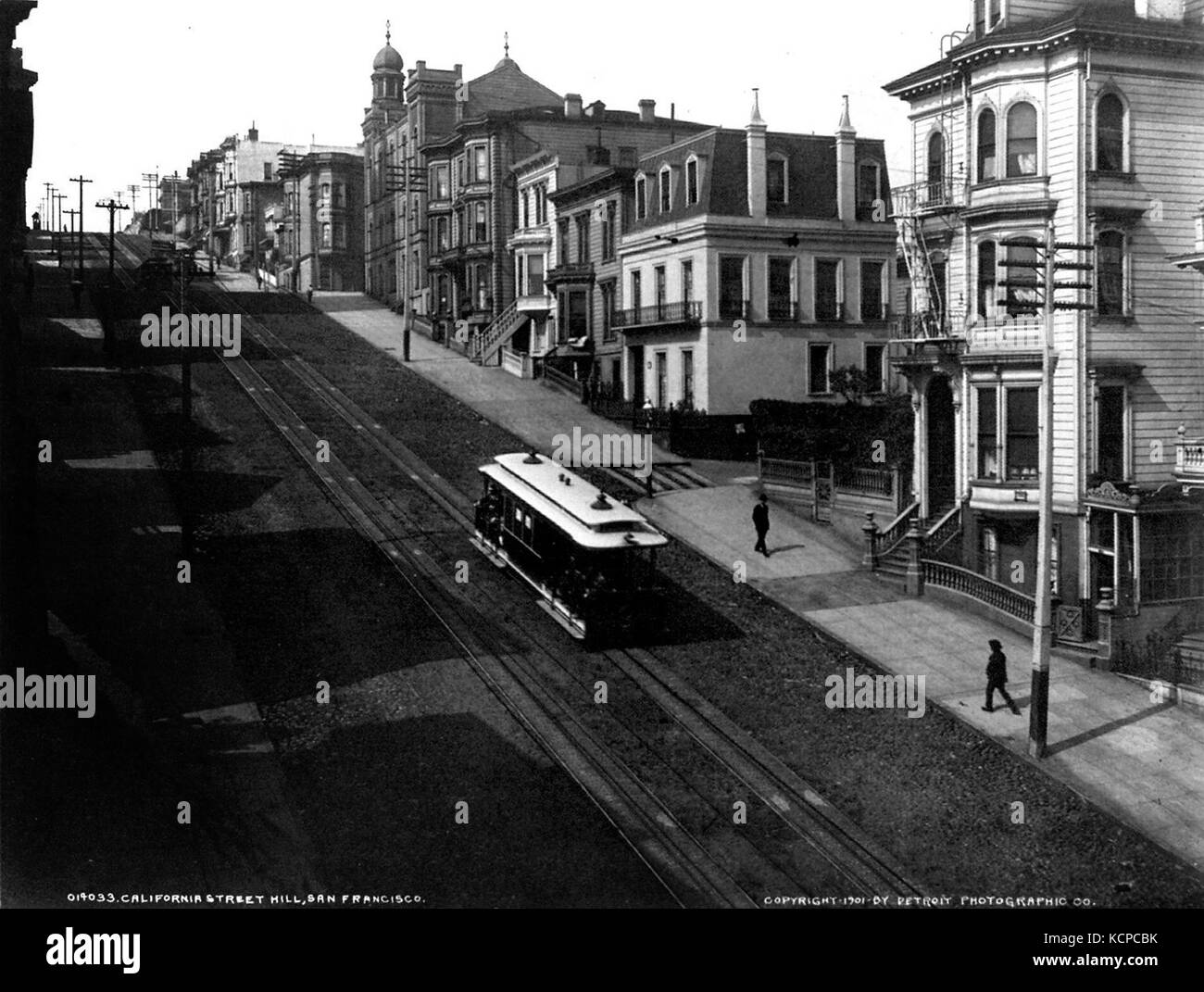 San francisco historic photo cable car hi-res stock photography and ...