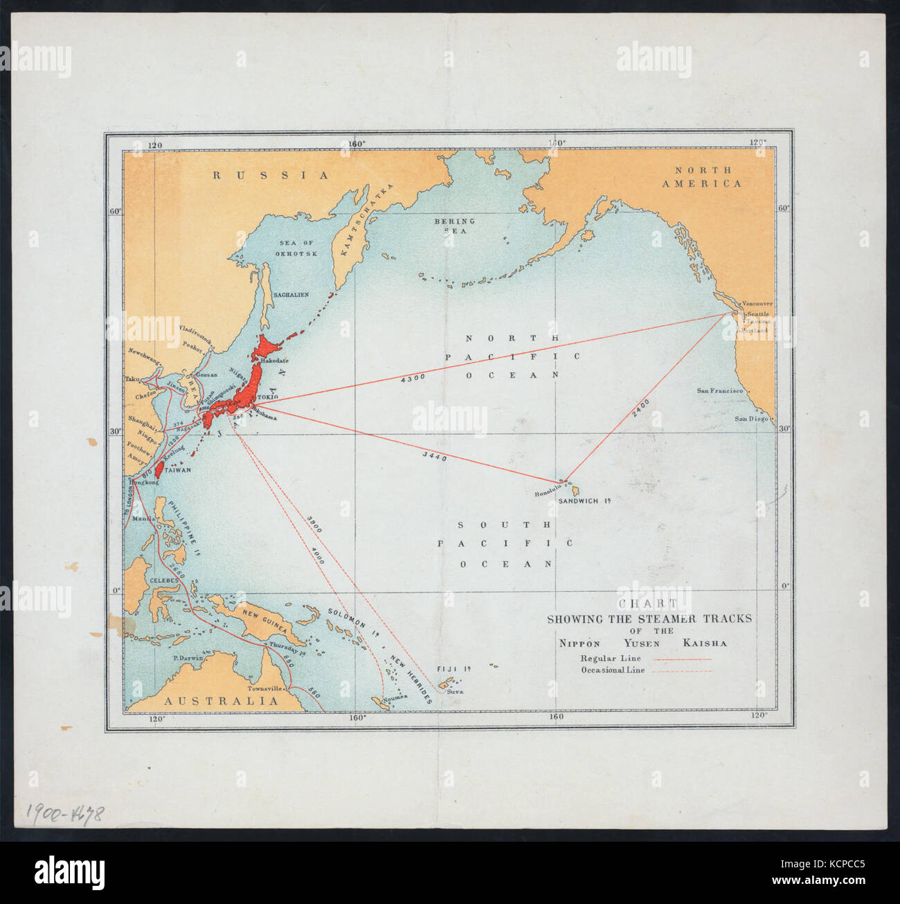 DINNER (held by) NIPPON YUSEN KAISHA (at) EN ROUTE ABOARD SS. KASUGA ...