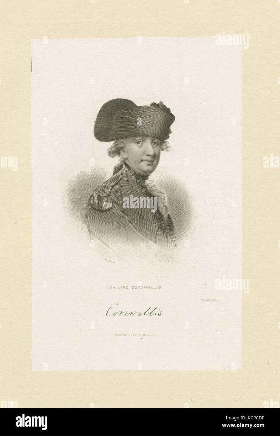 Gen cornwallis hi-res stock photography and images - Alamy