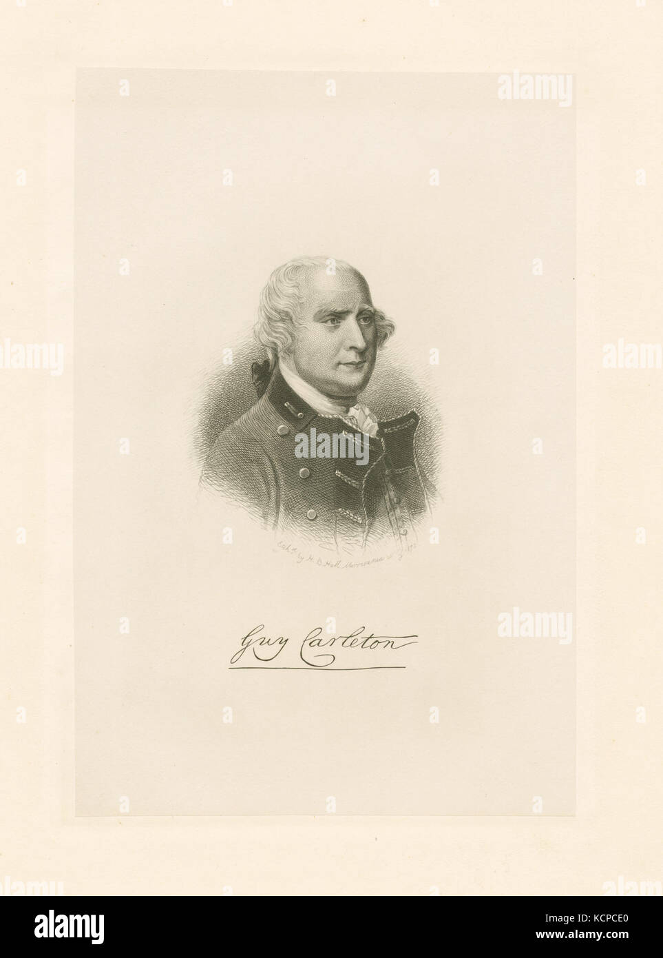 Guy Carleton (NYPL b13512824 420899 Stock Photo - Alamy