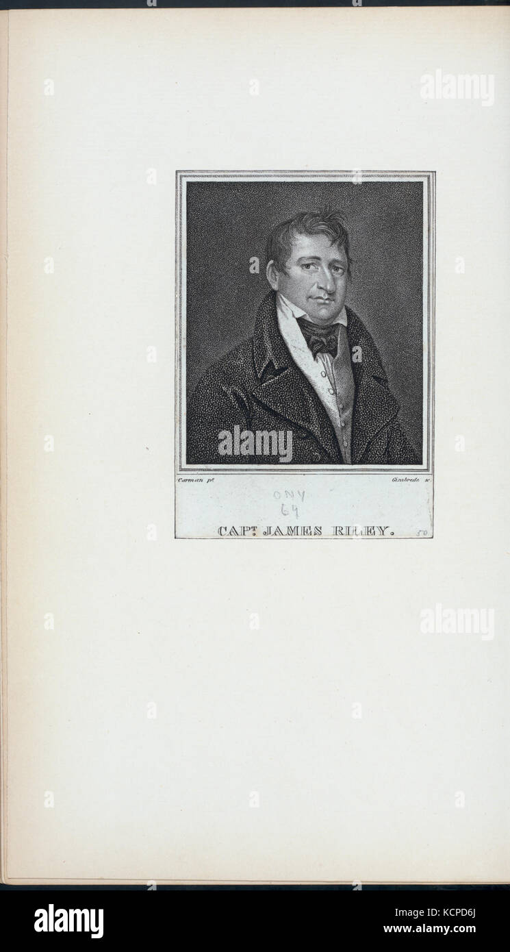 Captain James Riley was a 19th-century American sailor known for his ...