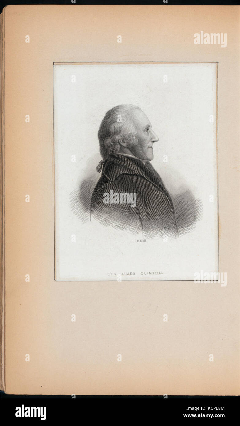 Gen. James Clinton (NYPL Hades 256721 EM15085 Stock Photo - Alamy
